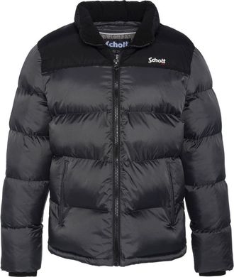 Schott NYC Unisex Utah Jacke, Anthrazit, XS
