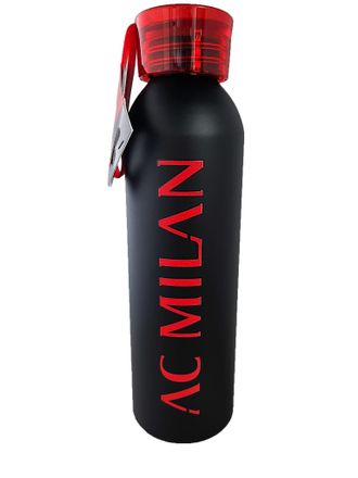 Giemme Giemme Trinkflasche Milan Aluminium 650 ml Flaschen Fußball AC-Milan PS 40048