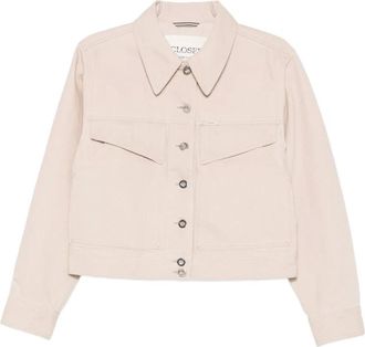 Closed Femme, Vestes, Beige, Taille: 38 FR Veste L&eacute;g&egrave;re