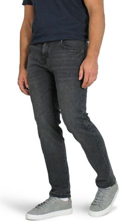 Pioneer Authentic Jeans Herren Jeans Rando Megaflex Denim | Regular fit, 6818.9869 Dark Grey Washed