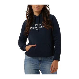 Peak Performance Original Hood Sweater - - Sweatshirts & Hoodies - Damen - Blau - XS