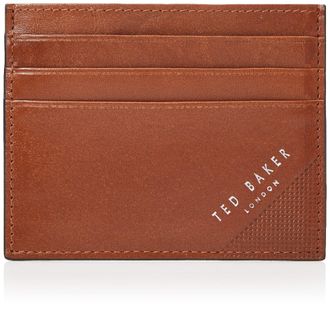 Ted Baker Herren Gewehr Reisezubehör-Kartenhalter im Umschlagformat, Hellbraun