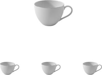 Villeroy & Boch Anmut Platinum No.1 Kaffeeobertasse 0,2 l (Packung mit 4)