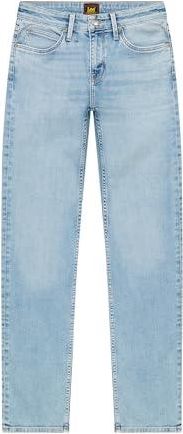 Lee Marion Straight Jeans, Azul Clair, 29W / 31L Femmes
