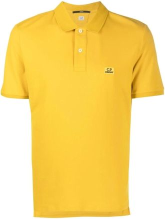 C.P. Company C.p. Company, Homme, Tops, Jaune, Taille: XL Polo Piquet