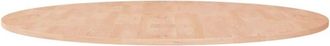 vidaXL vidaXL Dessus de table rond &Oslash;90x1,5 cm Bois de ch&ecirc;ne massif non trait&eacute;