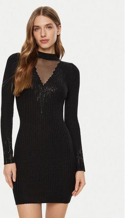 Guess Kleid f&uuml;r den Alltag W5RK14 Z2Y50 Schwarz Regular Fit