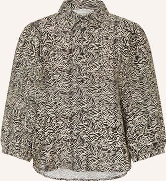 Moss Copenhagen Msch Copenhagen Hemdbluse Mschcielo Amabella Mit 3/4-Arm grau