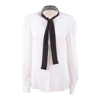 Dolce & Gabbana Damen, Blusen & Hemden, Wei&szlig;, 2XLGr&ouml;&szlig;e