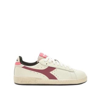 Diadora Icona Pink Leder Low Sneakers - - Shoes - Damen - Rosa - 37 EU