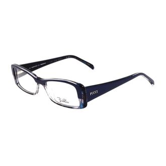 Pucci Femme, Accessoires, Bleu, Taille: ONE Size Lunettes &agrave; Monture en Plastique Bleu