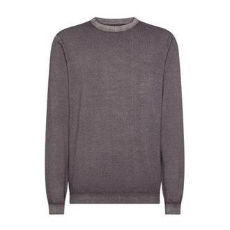Sun 68 Sweater Vintage L/S - - Knitwear - Herren - Grau - S