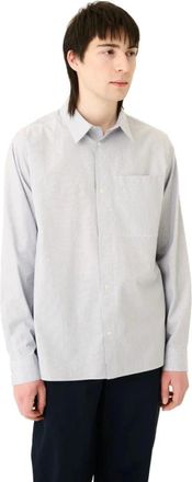 Rue De Tokyo Homme, Chemises, Blanc, Taille: L Chemise à rayures bleu marine et blanches