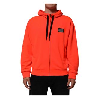 Dolce & Gabbana Kapuzenpullover - - Sweatshirts & Hoodies - Herren - Rot - S