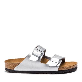 Birkenstock Pantoletten Birkenstock Arizona Bs 1012283 Silberfarben