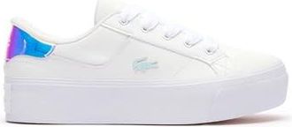 Lacoste Sneakers vulcanisées Femme - 47CFA0004, WHT/LT PNK, 38 EU