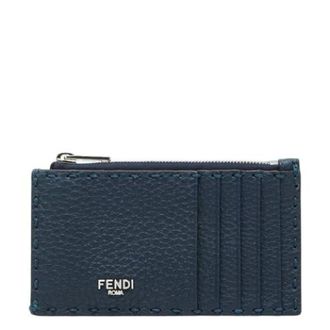 Fendi Pre-owned Kartenetui - - Pre-owned - Damen - Blau - ONE SIZE