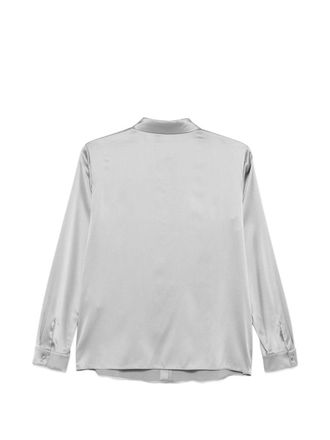 Emporio Armani Silk Shirt - grey