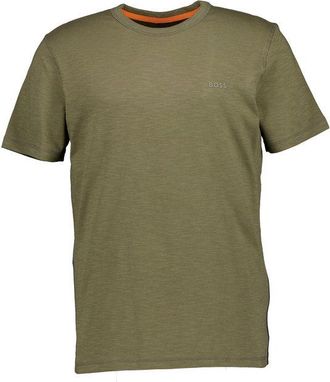 Boss Orange by Hugo Boss BOSS Orange Herren T-Shirt grün Baumwolle
