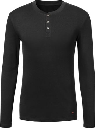 s.Oliver Herren Mh-30la_ls Langarmshirt, Schwarz, XXL EU