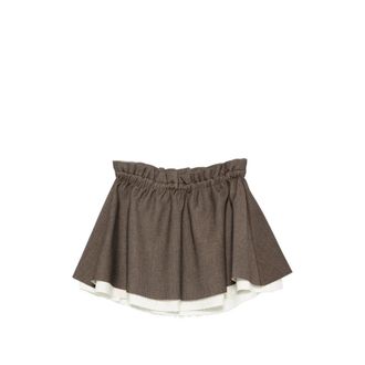 Eleh Layered Mini Skirt