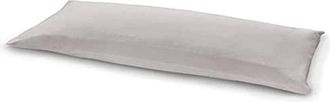 Tempur Jersey-Kissenbezug mit Rei&szlig;verschluss f&uuml;r Comfort Schlafkissen, Platin