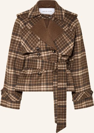 Mrs & Hugs Mrs & Hugs Trench-Jacke braun