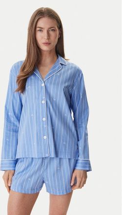 Lauren Ralph Lauren Pyjama ILN12490 Blau Regular Fit