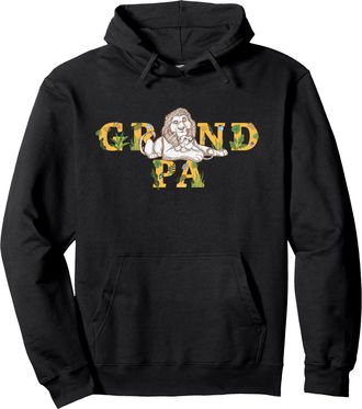 Disney The Lion King Mufasa Sketch Grandpa Fathers Day Pullover Hoodie