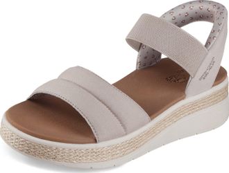 Skechers Slip-Ins: BOBS Sun Ray 114413-TPE, Women sandals, Beige, 41 EU