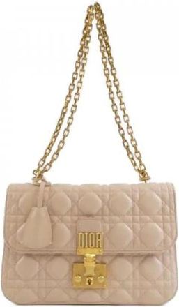 Dior Pre-owned Dioraddict Sac Bandouli&egrave;re en Agneau - Femme - Pre-owned - Rose - Taille: ONE Size