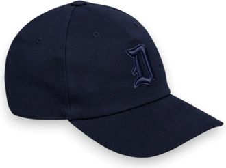 Dondup unisex, Accessoires, Bleu, Taille: ONE Size Casquette de baseball en toile