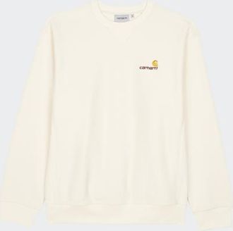 Carhartt Work in Progress Sweat col rond loose-fit en coton mélangé - Taille L