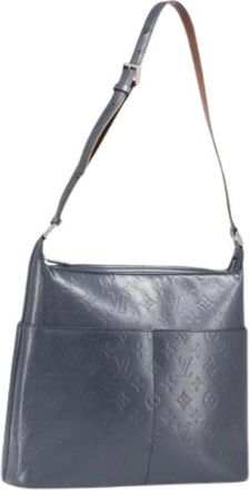 Louis Vuitton Pre-owned Vintage Monogram Mat Canvas Sac Bandouli&egrave;re - Femme - Pre-owned - Bleu - Taille: ONE Size