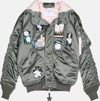 Cecilie Bahnsen X Alpha Industries Jacke Aus Nylon Mit Aufn&auml;hern