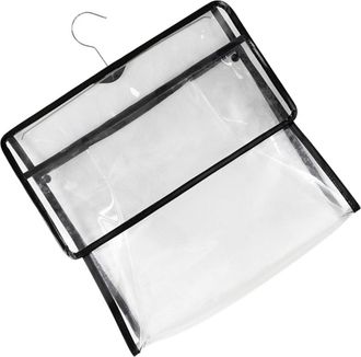 Angoily Hängeaufbewahrungstasche für Badezimmer und Schlafzimmer Großer Aufbewahrungsbeutel aus Transparentem Material Praktischer Türhänger für Kleidung und 