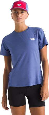 The North Face NF0A8BRR6IF W Flex S/S Tee REG T-Shirt Damen Indigo Plum Größe XL