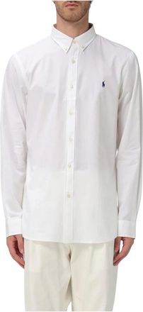 Polo Ralph Lauren Homme, Chemises, Blanc, Taille: M Chemise Classique &agrave; Manches Longues