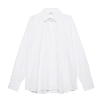 Anine Bing Essie Shirt - - Blouses & Shirts - Damen - Wei&szlig; - L