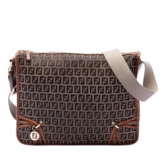 Fendi Sac bandouli&egrave;re vintage Pre-owned - Femme - Pre-owned - Brun - Taille: ONE Size