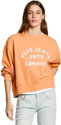 Pepe Jeans London Damen Venus Sweatshirt, Orange (gewaschenes Orange), 38