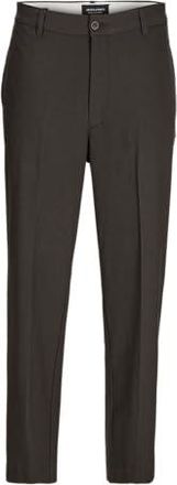 Jack & Jones Jpstkarl Jjbanks Chino Sn Pantalon, Mulch, 33W / 30L Homme
