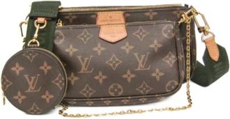 Louis Vuitton Pre-owned Toile sacs-louis-vuitton - Femme - Pre-owned - Brun - Taille: ONE Size