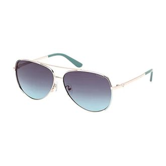 Guess Femme, Accessoires, Jaune, Taille: ONE Size Lunettes de soleil aviateur modernes