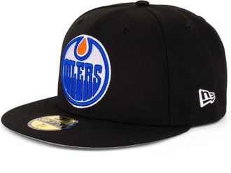 New Era Edmonton Oilers Cap Kappe schwarz 7 1/4
