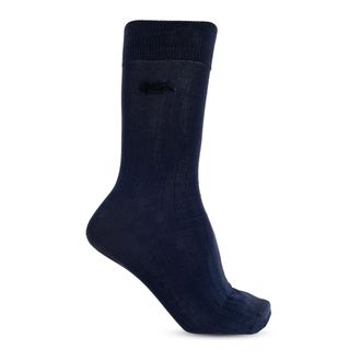 Etro Homme, Sous-v&ecirc;tements, Bleu, Taille: S Chaussettes en m&eacute;lange de coton avec logo Pegaso