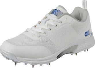 Gunn & Moore GM | Chaussures de cricket Maxi Steel Spike | Dessus en maille tricotée respirante et légère | Soutien de la voûte plantaire confortable et réduit la 