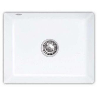 Villeroy & Boch Subway - Keramiksp&uuml;le 55x44 cm mit Ablaufgarnitur, CeramicPlus, alpinwei&szlig; 331001R1 - Villeroy&boch