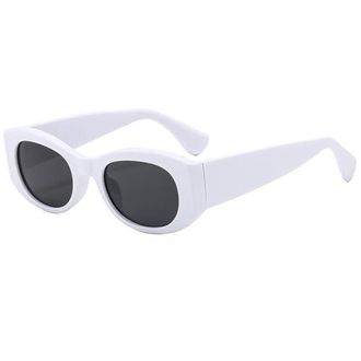 Generic Lunettes De Soleil For Femmes En Vacances, For Hommes For Les Sports Plein Air(White)