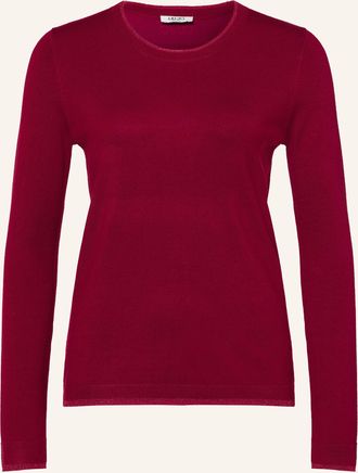 Liu Jo Liu Jo Pullover Mit Glitzergarn rot